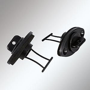 Kayak Screw Plug,Boat Drain With Screws Kit,2 PCS Universal Kayak Boat Canoe Scupper Plugs Bungs Stoppers Drain Holes Plugs Replacement Kayak Accessories for Dinghy Kayak Boat Pyranha Drain Plug Kit