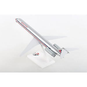 Daron Skymarks American Airlines MD-80 Old Livery Airplane Model Building Kit 1/150-Scale