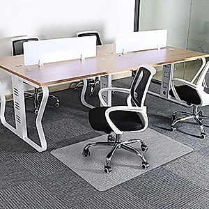 HST Office Chair Mats for Carpeted Floors,Desk Chair Mat,for Low Pile Carpets,Protects Floors,36" x 48" for Computer Desk