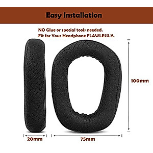 DowiTech Noise Isolation Headphone Earpads Headset Replacement Ear Pads Compatible with Logitech G435 Bluetooth Wireless Gaming Headphone