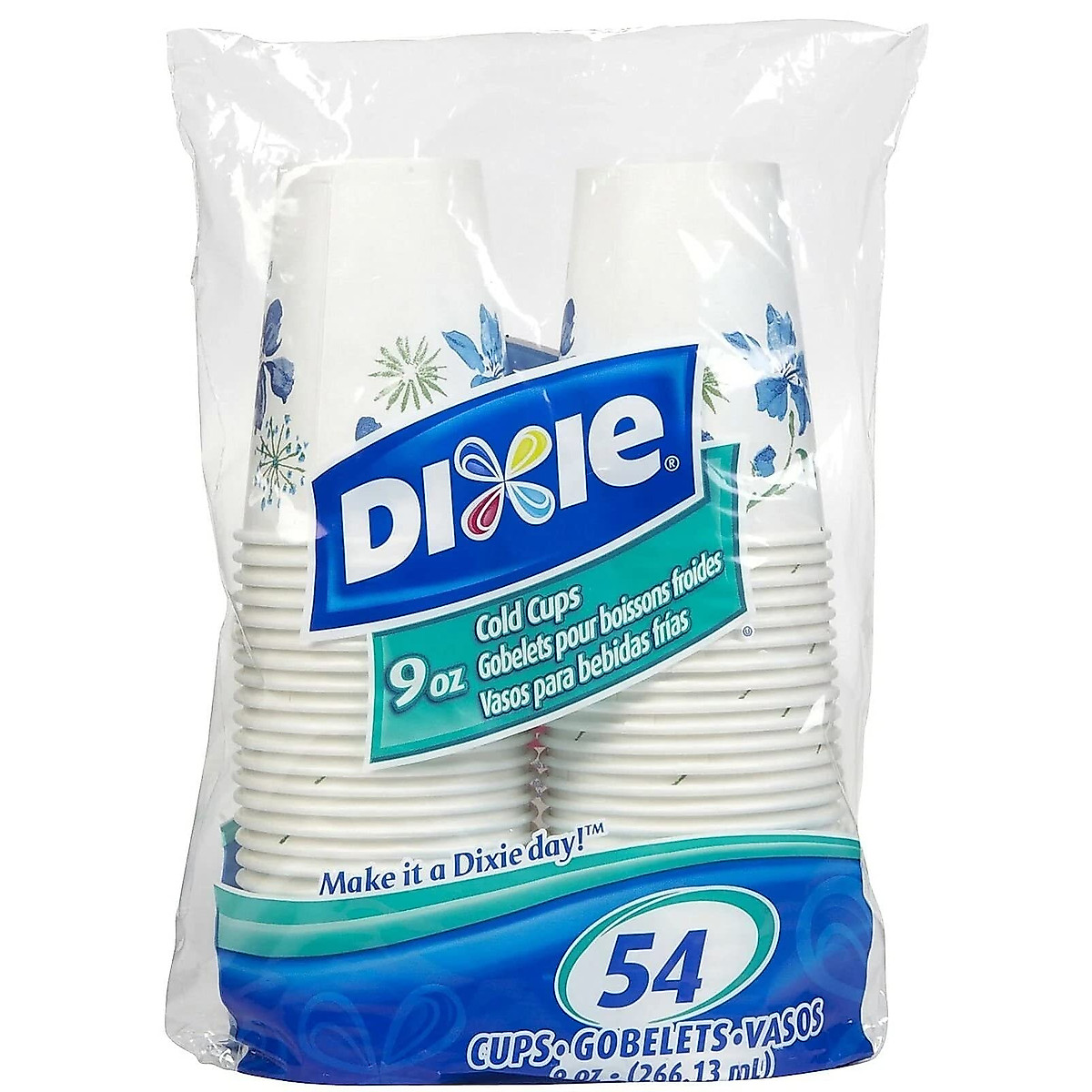 Dixie Heavy Duty Cold Cups, 9oz-Lime Cay-54 ct