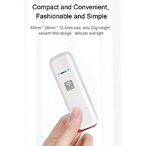 4G LTE USB Wireless Router with SIM Card Slot, High Speed Portable Mini WiFi Hotspot Devices