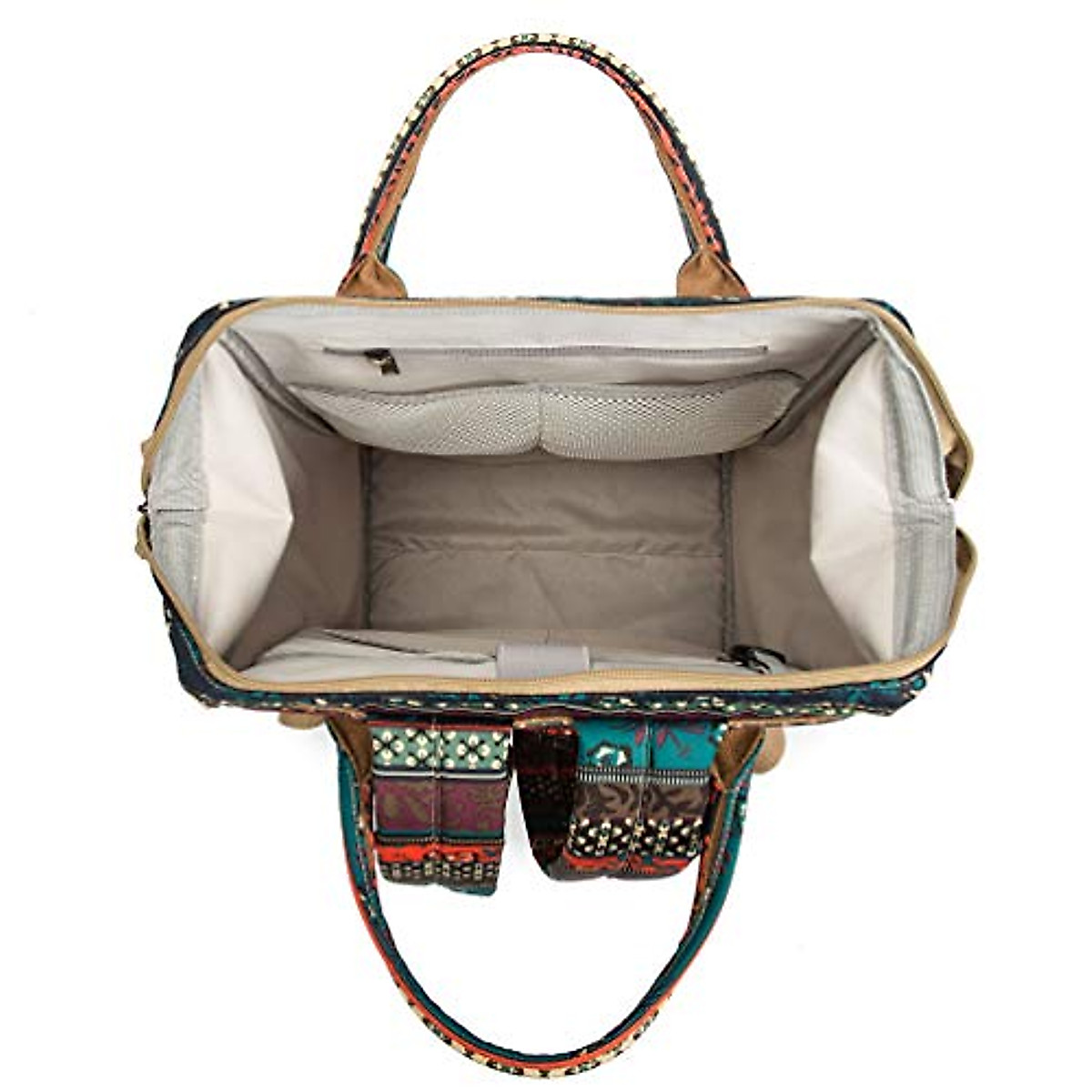 Kinmac Waterproof Laptop Backpack For Laptop Up to 15.6 Inch Men Women Travel Outdoor Backpack (Bohemian)