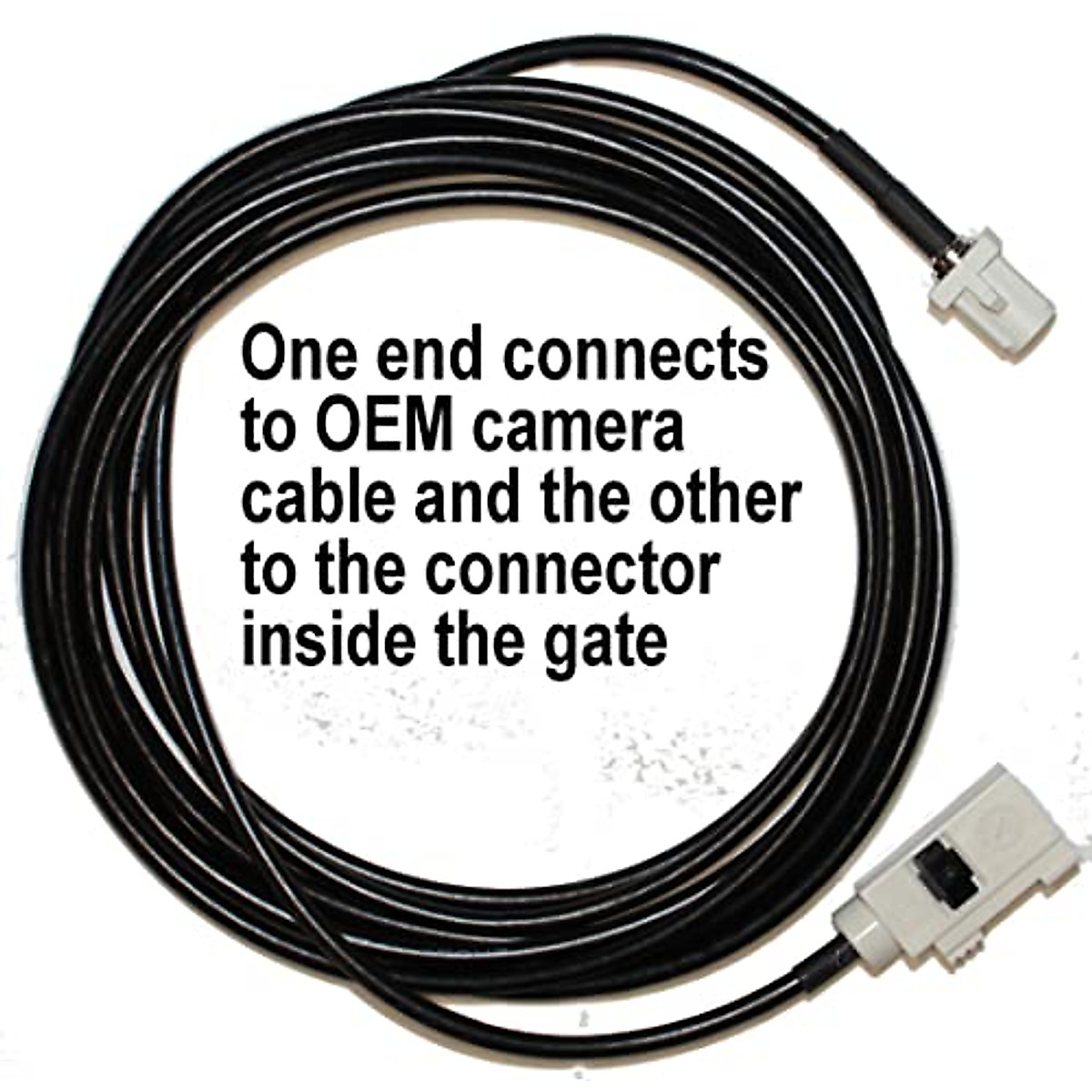 OFF ROAD IN MIND JL Backup Camera Wire Extension Cable Compatible with (USE with OEM JL & JT/Gladiator Camera Cable) 2018-2023 Jeep Wrangler