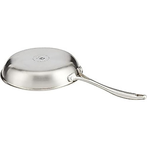 ZWILLING Spirit Ceramic Nonstick Fry Pan with Lid, 9.5-inch, Stainless Steel