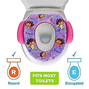 Nickelodeon Dora The Explorer "Butterfly Buddies" Soft Potty