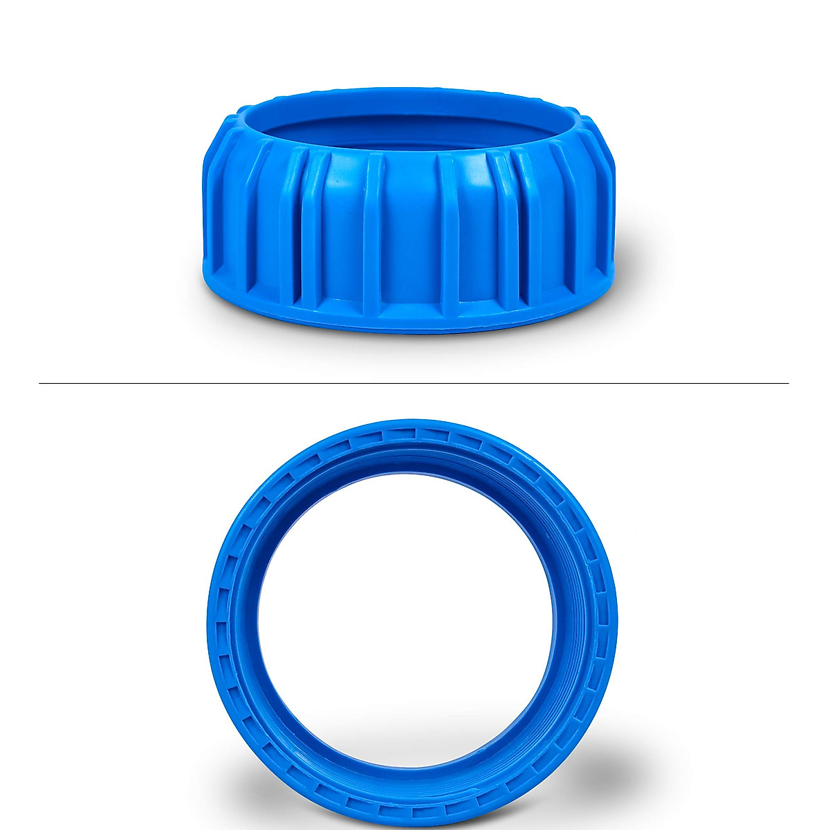 10 Inches Transparent Standard Whole House Water Filter System Presser Relief Valve, 3/4” Inlet/Outlet Brass Port & 6 Granular Activated Carbon Water Filter Cartridge