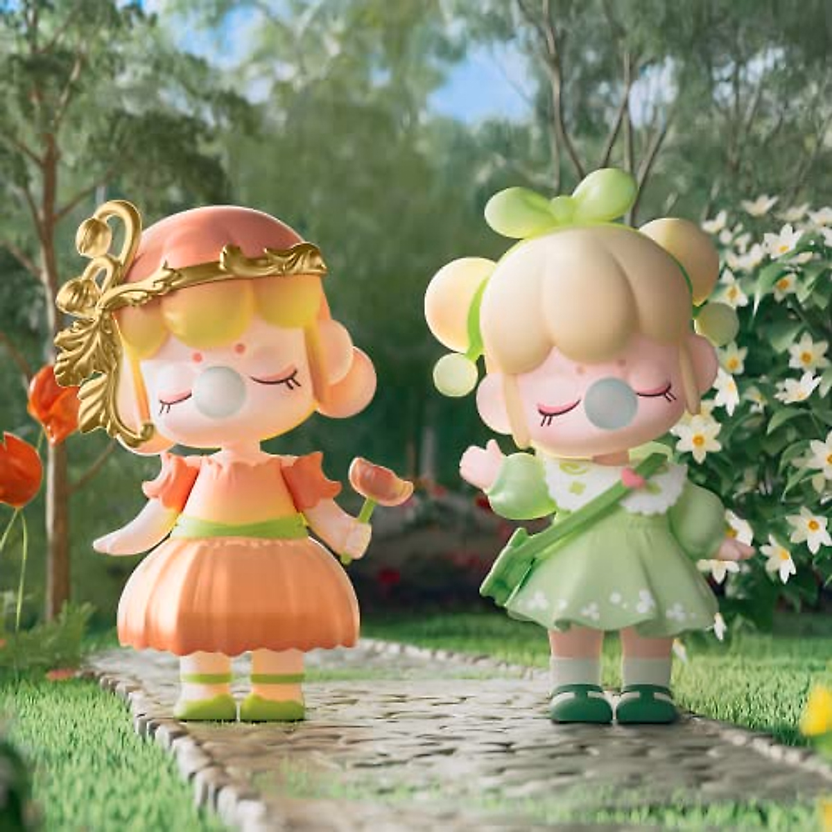 Rolife Nanci Blind Box-Secret Garden Series, 1PC Exclusive Action Figure Box, Popular Collectible Toy Cute Action Figure Creative Kits for Birthday Gifts/Christmas Holiday