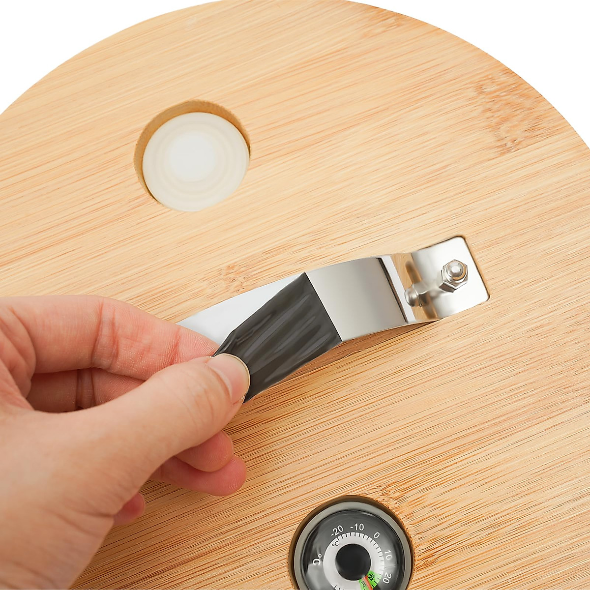 Miscellaneous Food Storage Tanks, Dry Food Dispenser with Control Glass, Airtight Food Grain Storage Container Rice Dispenser Creative Glass Food Storge Container for Kitchen Pantry Store (7.5L)