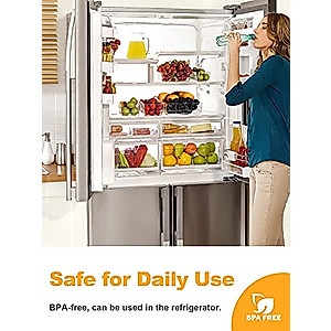 SMARTAKE 29-Piece Drawer Organizer with Non-Slip Silicone Pads, 4-Size Desk Drawer Organizer Trays Storage Tray for Makeup, Jewelries, Utensils in Bedroom Dresser, Office and Kitchen (Clear)