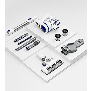 ORFELD Cordless Vacuum Cleaner, 22000Pa Powerful Cordless Vacuum 6 in 1, 35Mins Long Runtime, Lightweight & Ultra-Quiet Stick Vacuum for Hardwood Floor Carpet Pet Car Cleaning