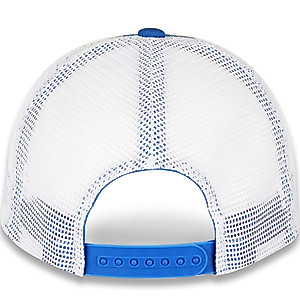 Mopar Royal Blue Brushed Twill with Mesh Back Unstructured Hat with Snap Back Closure