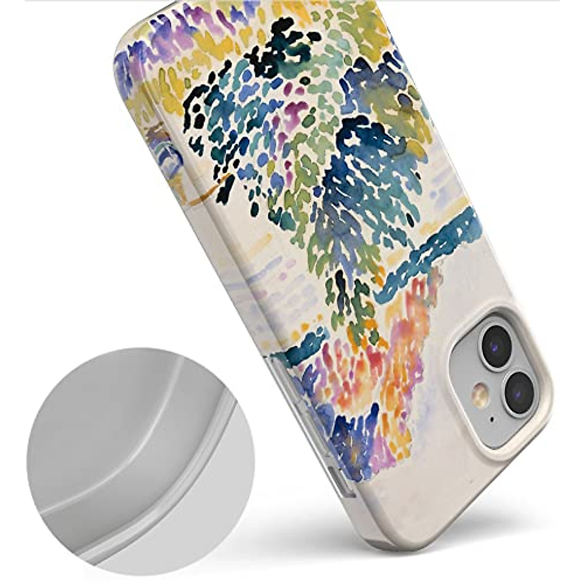 Casely iPhone 11 Case | Cap Nègre | Calm Waters | The Met Museum Watercolor Case