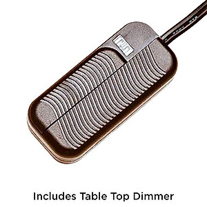 Franklin Iron Works Metro Planes 'n' Posts Rustic Farmhouse Accent Table Lamp 23 1/2" High with Dimmer Bronze Metal Alabaster Art Glass Shade for Bedroom Living Room House Home Bedside Nightstand