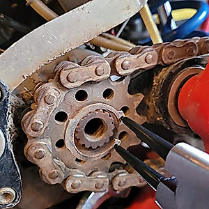 Snap Ring Pliers Circlip Pliers Internal/External, Ring Remove Retaining Pliers(7 Inch)