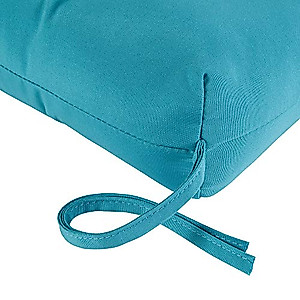 Greendale Home Fashions Outdoor 51x18-inch Bench Cushion, 1 Count (Pack of 1), Arctic