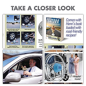 Prank-O Turn & Churn Gag Gift Empty Box, Birthday Gift Box, Wrap Your Real Present in a Convincing and Funny Fake Gift Box, Practical Joke for Birthday Presents, Holidays, Parties