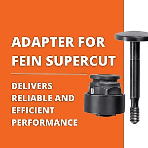 Fein MultiMaster Adapter for SuperCut with QuickIn - 8 Star Mounting - 63733005010