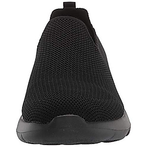 Skechers Men's Go Walk Max-Athletic Air Mesh Slip on Walkking Shoe Sneaker,Black/Black/Black,15 X-Wide US