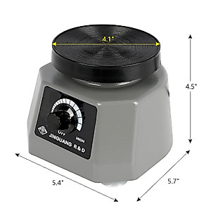 East Dental-Lab Vibrator 4" Round Dentist Equipment,