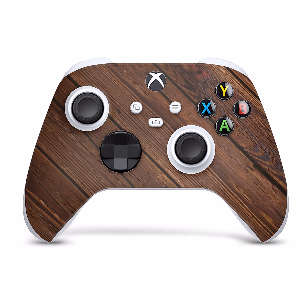 GNG Wood Skins Compatible with Xbox Series X Console Decal Vinal Sticker + 2 Controller Set