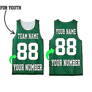 Personalize Your Own Team Basketball Jersey with Your Custom Name and Number