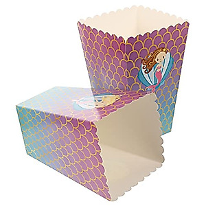 LIFKOME 24pcs Popcorn Boxes Popcorn Box Popcorn Boxes for Candy Popcorn Snack Container Mini Popcorn Boxes Party Favor Box Popcorn Bucket Party Paper Popcorn Box Popcorn Box