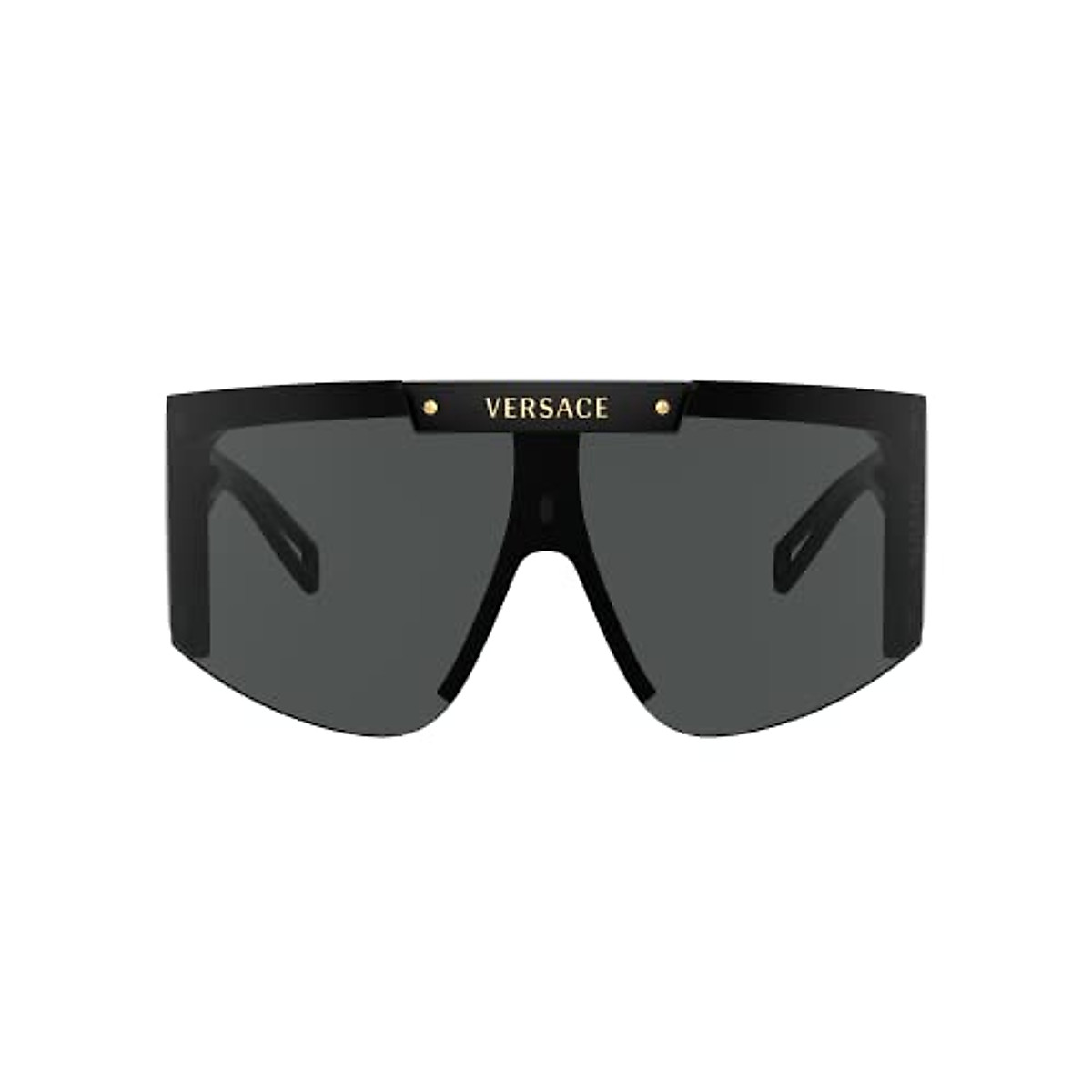 Versace Woman Sunglasses Black Frame, Dark Grey Lenses, 0MM