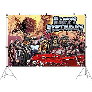 Homies Happy Birthday Backdrop, Cholo Themed Birthday Party Decorations Party Supplies Happy Birthday Banner Photography Background