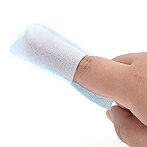 Serlife Disposable Finger Cleaning Teeth Wipes Soft Gauze Infant Finger Clean Oral Toothbrush Whitening Wipe (100Pcs)