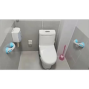 PXLYWLTZL 2Pack 12'' Safety Shower Handles for Elderly Suction, Shower Grab Bars for Bathroom, Suction Grab Bars for Shower, Bathtubs, Toilet, Suction Cup Handles, Elderly Assistance Products, 00003