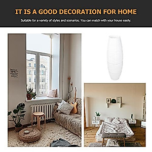 Uonlytech Paper Floor Lampshade Light Accessories: Diploma Floor Lamp Shield Japanese Style Standing Lamps for Living Room Contemporary Floor Lamp Cover