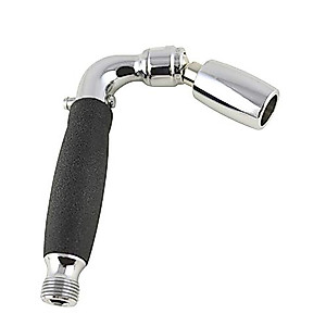 High Sierra Showerheads® - Solid Metal Handheld Showerhead with Slip-Free Grip & Trickle Valve- WaterSense Certified Low Flow 1.5 GPM: Chrome Finish