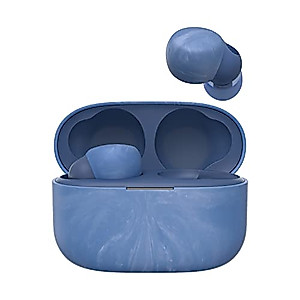 Sony LinkBuds S Truly Wireless Noise Canceling Earbud Headphones with Alexa Built-in, Bluetooth Ear Buds Compatible with iPhone and Android, Earth Blue