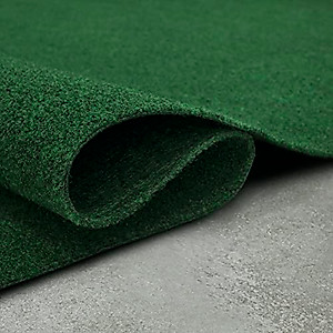 Mohawk Home Dilour Needlepunch Casual Solid Emerald Green 6' x 8' Area Rug