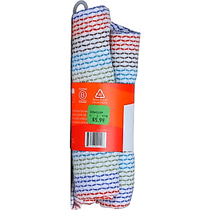 FULL CIRCLE HOME DISH CLOTH,TIDY,100%COTTN, 3 CT