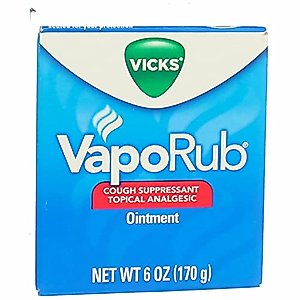 Vick's VapoRub Ointment, 6 oz (5 Pack)