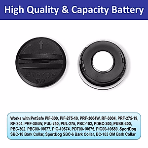 Enerpe RFA-67 RFA-67D-11 6V Replacement Battery Long-Lasting & High Capacity Compatible with PetSafe Electronic Collars Pack of 6