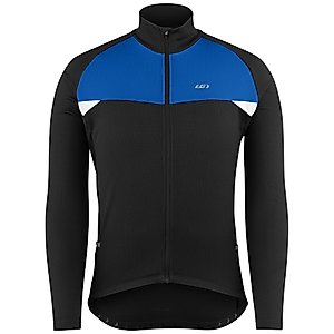 Louis Garneau, Men's, Peloton Jersey, Black/Royal, XLarge