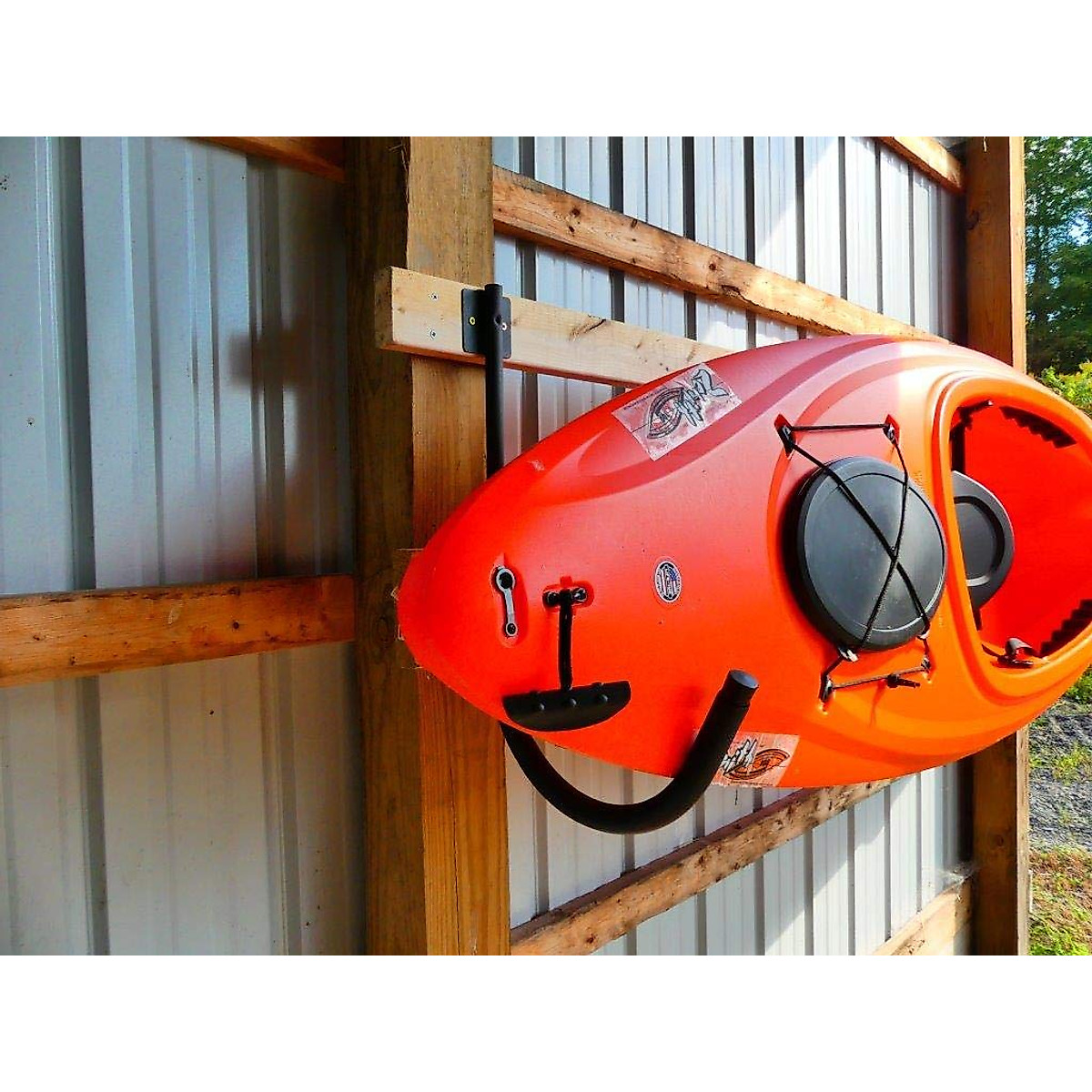 Tech Team Kayak Storage Hook SET100-POUND Capacity Garage SHED LADDERS Set of 2 Hooks