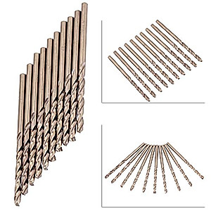 M35 Cobalt Drill Bit Set HSS-CO Drills 1.0-5.0MM - Perfect for Drilling on Stainless Steel, Hard Metal & Wood(1.5mm)