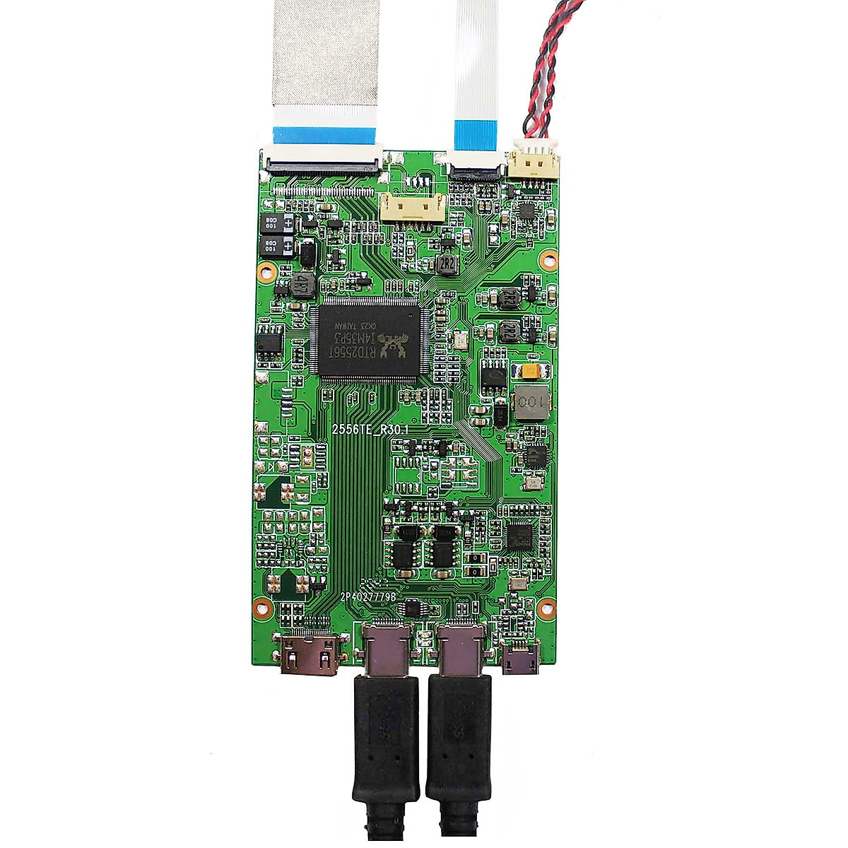 VSDISPLAY 15.6" 15.6 inch 1920x1080 IPS LCD NV156FHM-T10 (with a Build-in Touch Screen) Work with HD-MI Type-C Controller Board (HDR Board)