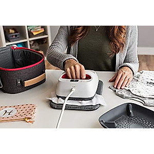 Cricut EasyPress Mat (8" x 10"), Protective Resistant Mat for Heat Press Machines, HTV and Iron On Projects, Heat Press Mat, Compatible with EasyPress 2 Machine, Gray