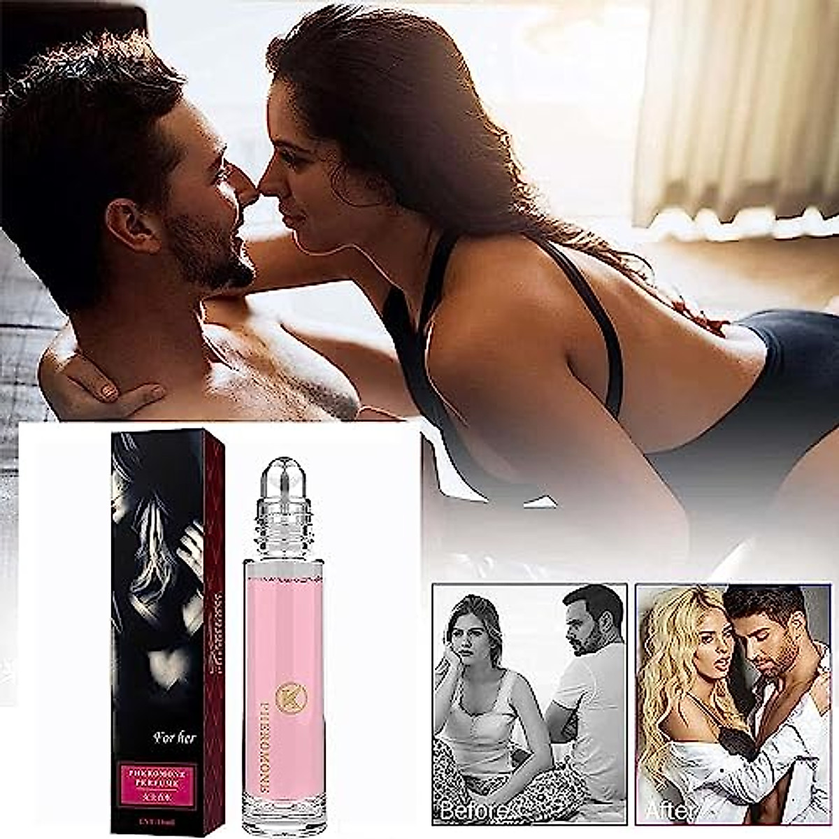 TXMALOR 2Pcs Phero Perfumes For Women,Venom Scents Pheromones For Women,Phero Perfume for Women, Portable Perfume Long Lasting Female