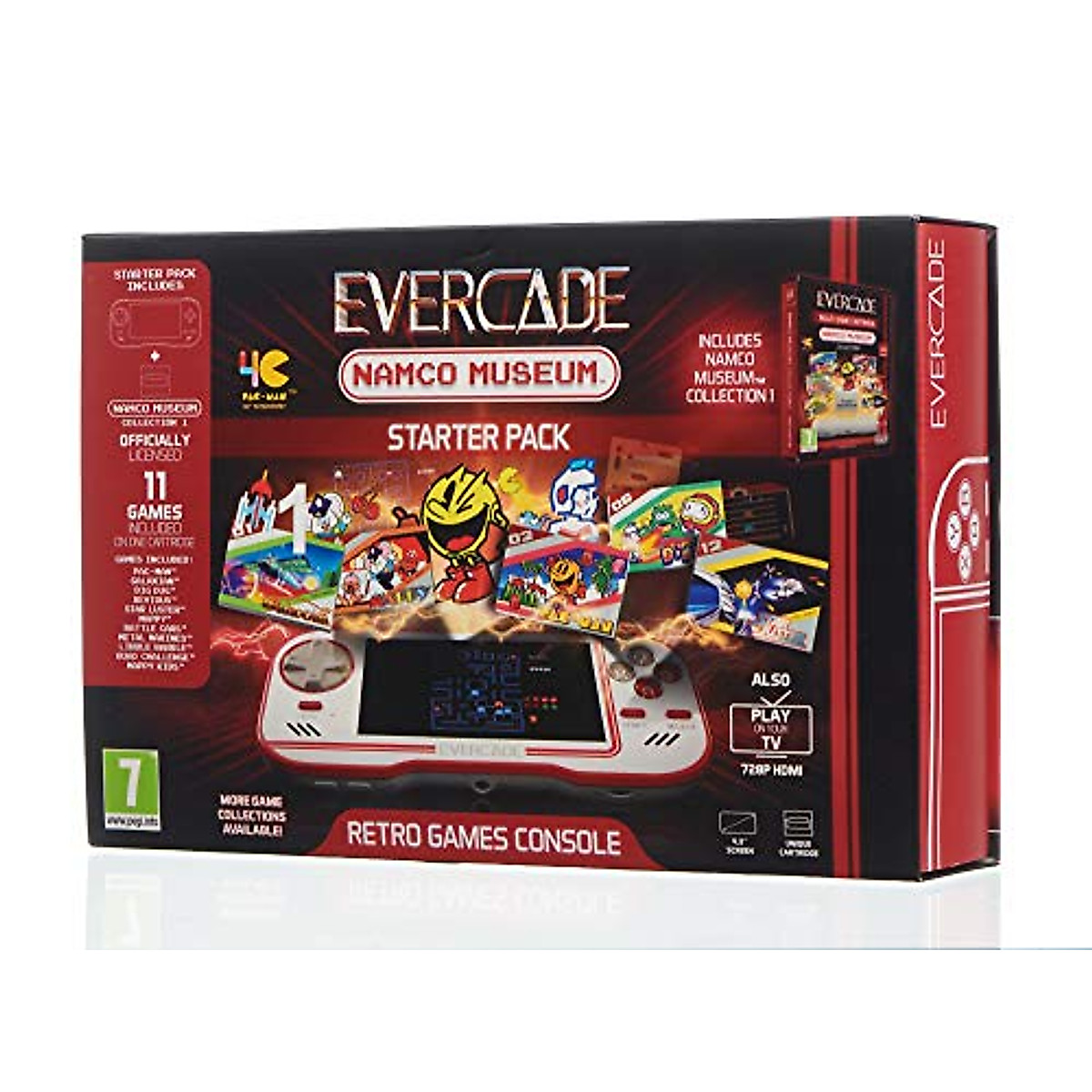 Evercade Retro Handheld Starter Pack