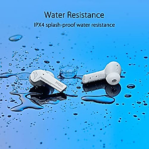 ASUS ROG Cetra True Wireless Gaming Headphones (Low-Latency Bluetooth Earbuds, Active Noise Cancelation, 27-Hour Battery Life, IPX4 Water Resistance, Wireless Charging)- White