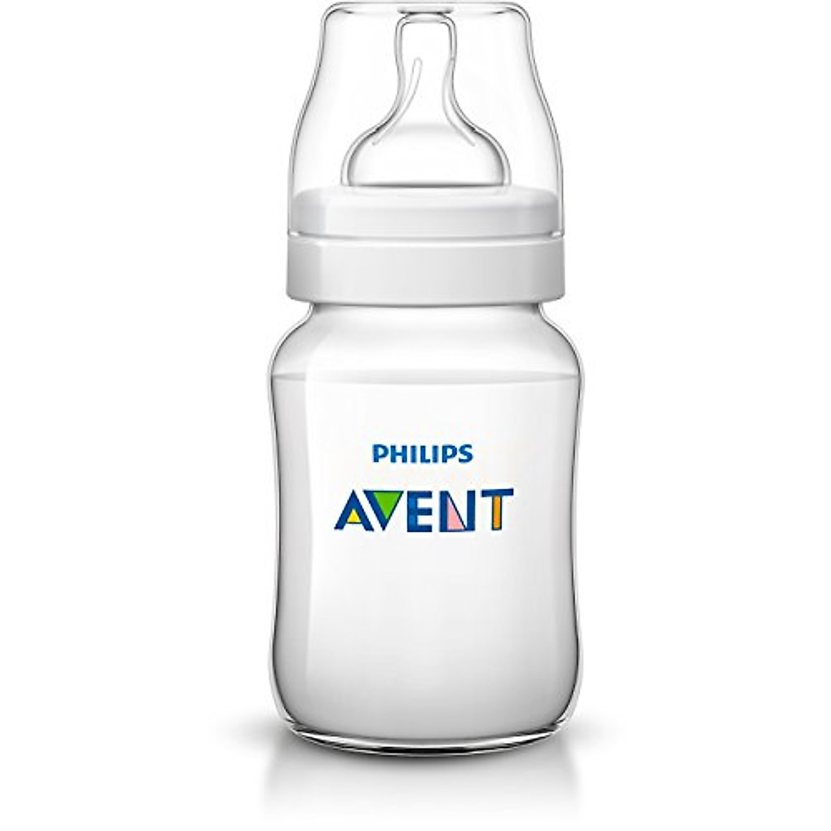 Philips AVENT Anti-colic Baby Bottles Clear, 9oz, 1 Piece (SCF403/17)