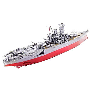 Fascinations Metal Earth Premium Series Yamato Battleship 3D Metal Model Kit