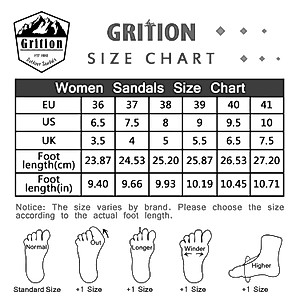 GRITION Women Outdoor Hiking Sandals Summer Beach Sport Comfort Adjustable Closed Toe Protection Casual Breathable Water Shoes Athletic Walking Sandal Beige(9.5 US / 40 EU)