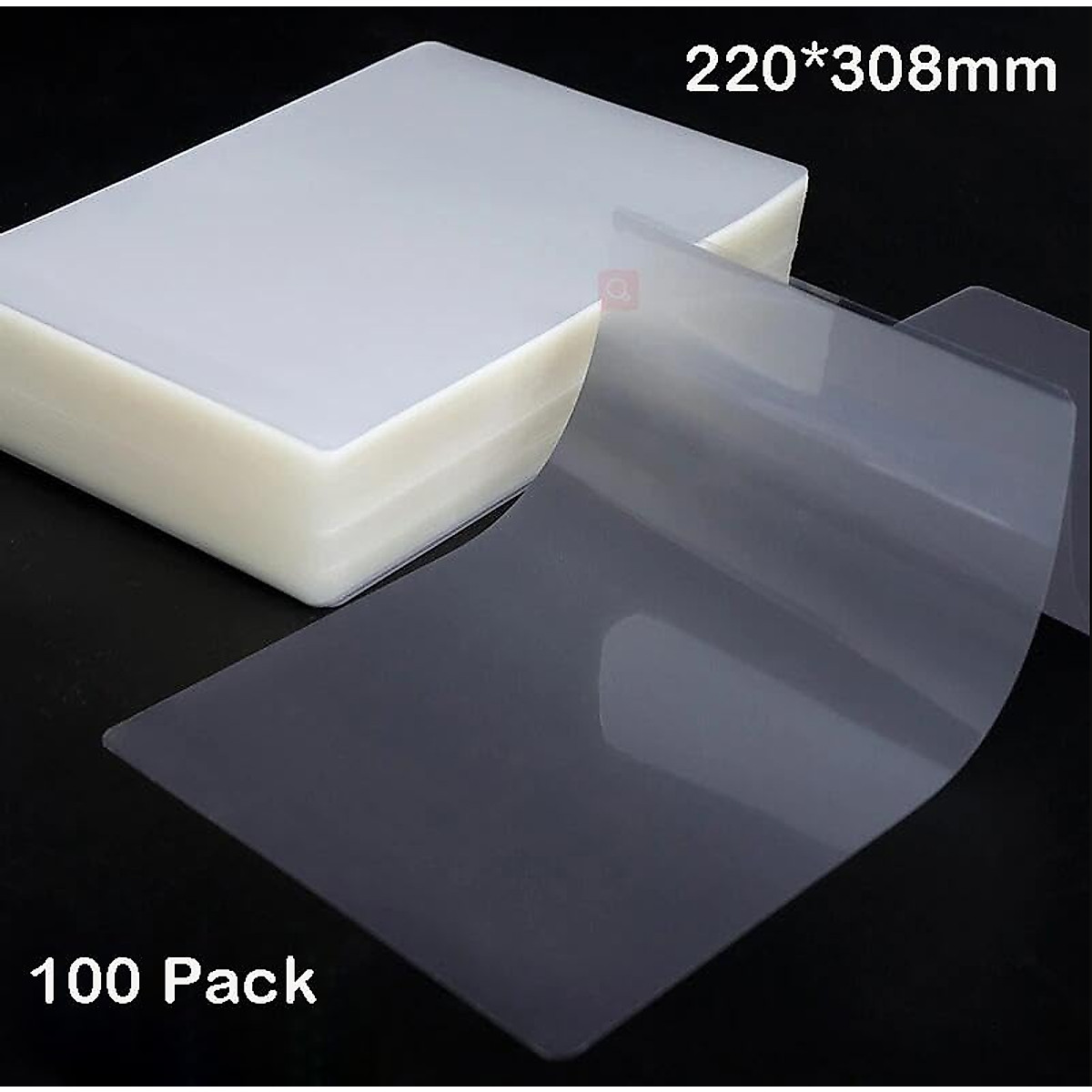 YUENTOEN Thermal Laminating Pouches, 100 Pack Letter Lamination Sheets, Size 8.66 x 12.13 Inch,3-Mil Thick, A4 Laminated Film Paper for Laminated Photo/Files/Card/Picture, Clear